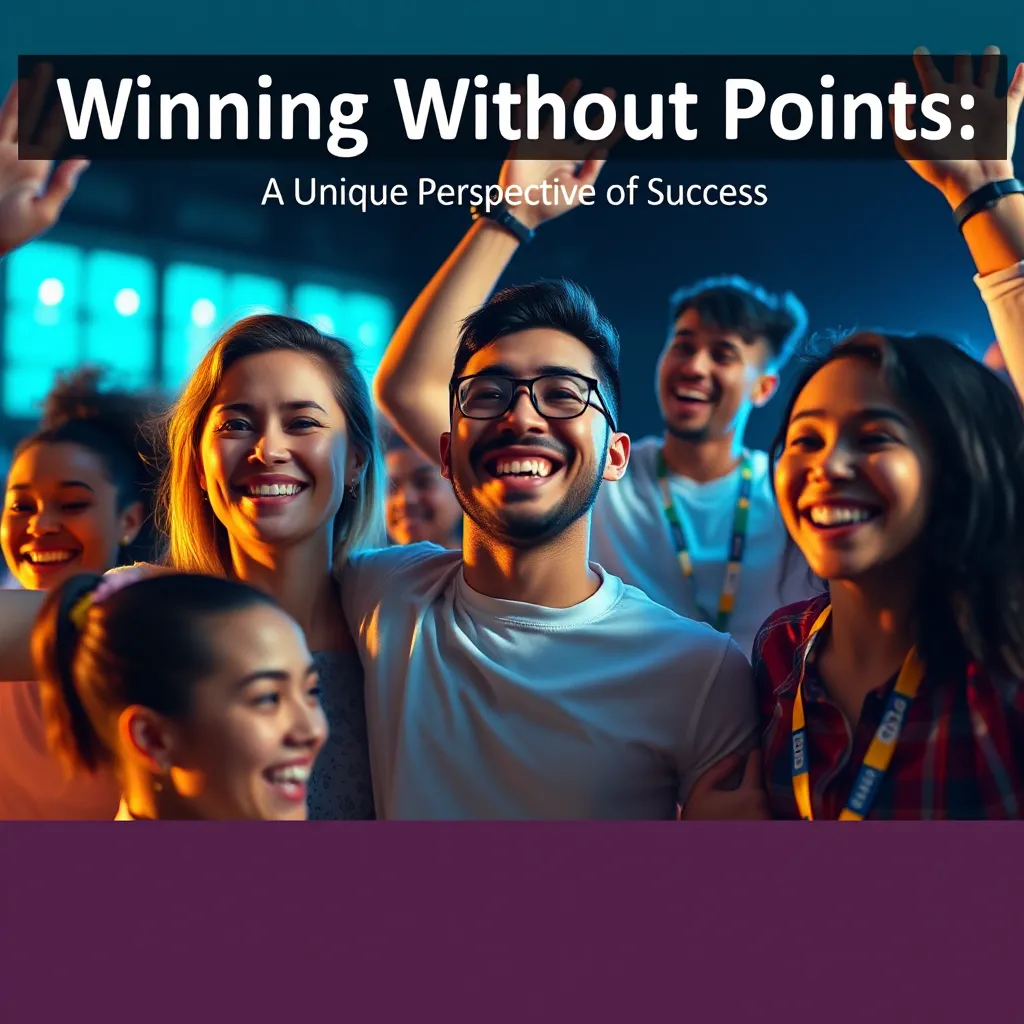 Winning Without Points: A Unique Perspective on Success : LevelUpTalk