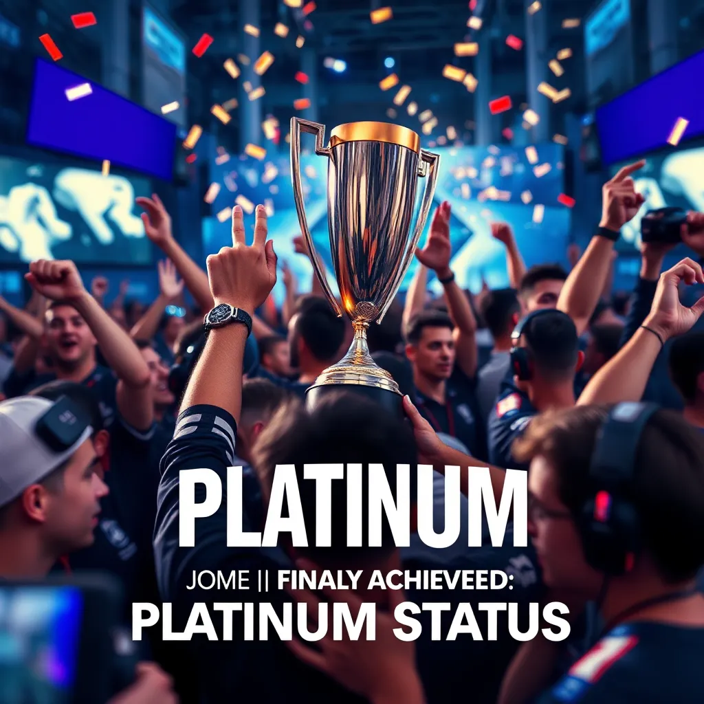 Finally Achieved Platinum Status in Gaming! : LevelUpTalk