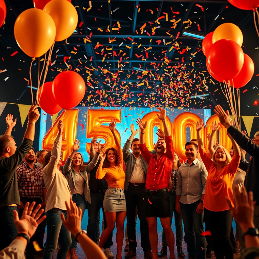 Major Achievement: Celebrating 45,000 Mark! : LevelUpTalk