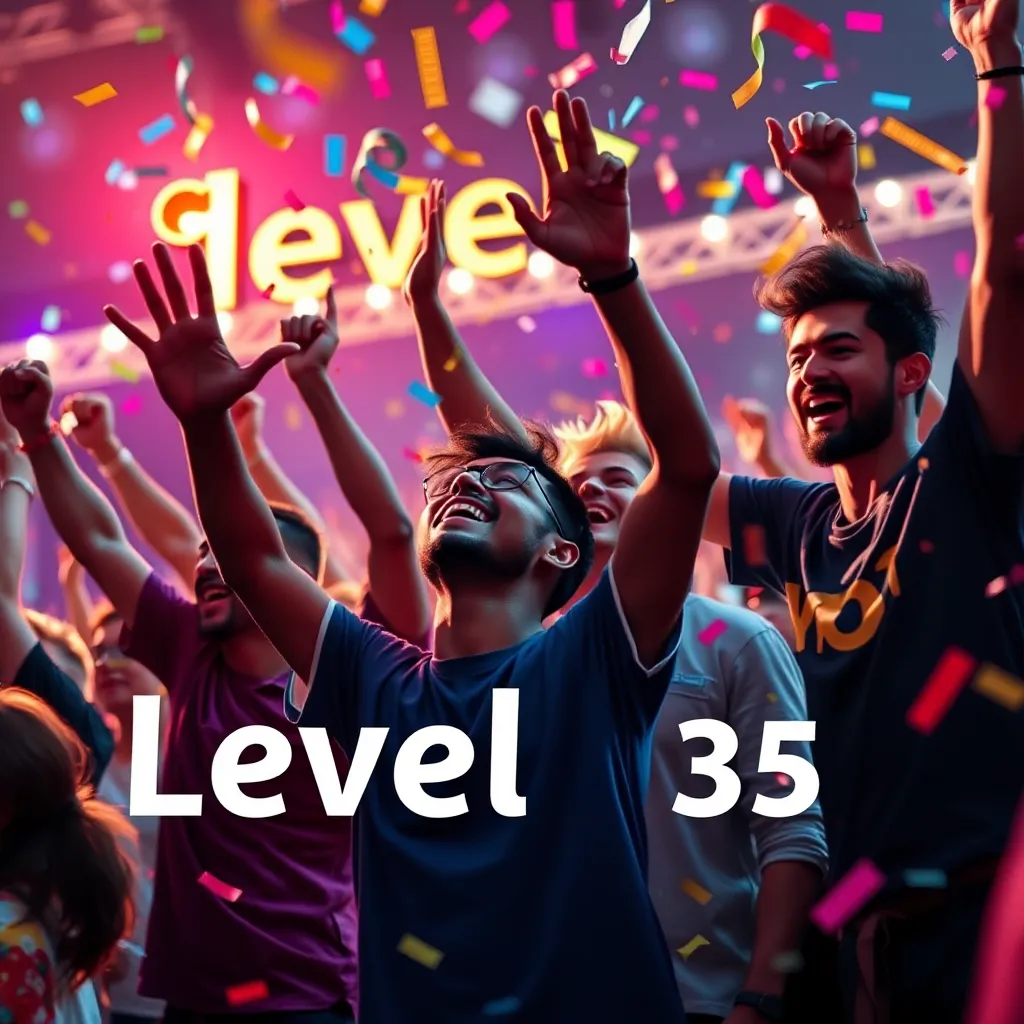 Level Up Achievements: Celebrating Reaching Level 35 : LevelUpTalk