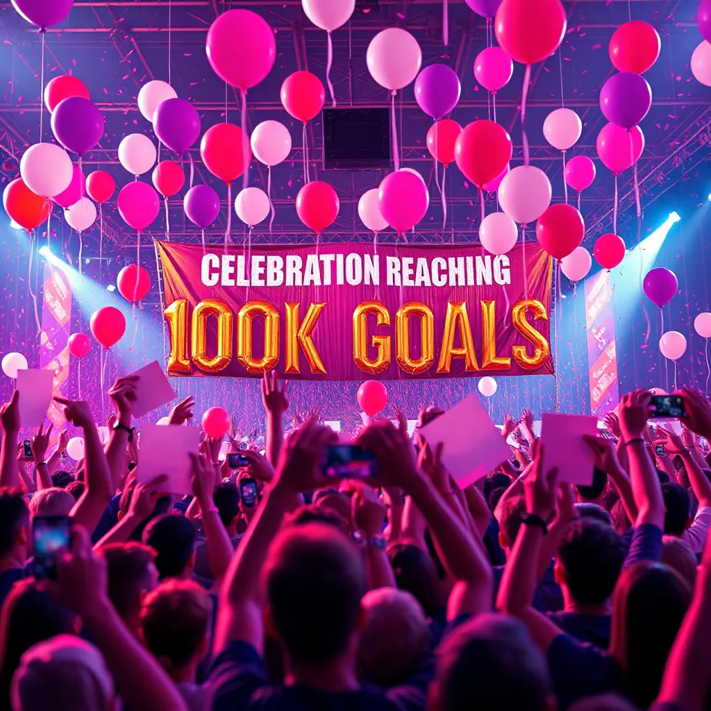 Celebrating 100,000 Goals: A Milestone Achieved! : LevelUpTalk