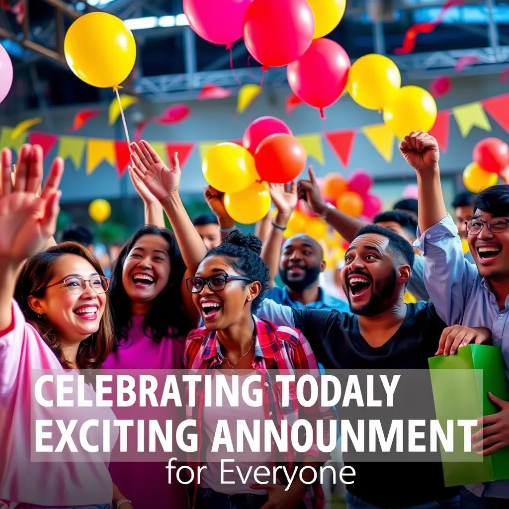 Celebrating Today's Exciting Announcement for Everyone : LevelUpTalk