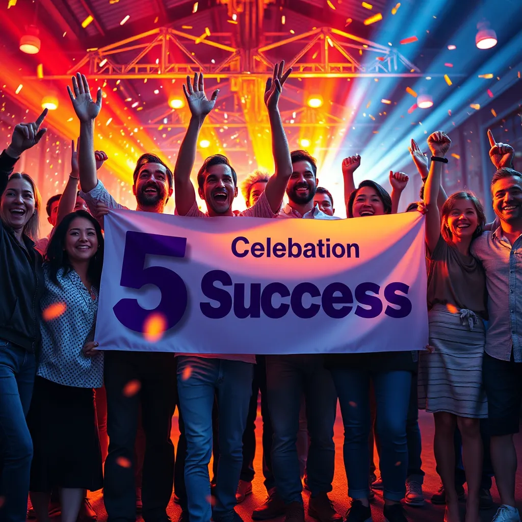 Celebrating 5 Years of Hard Work and Dedication : LevelUpTalk
