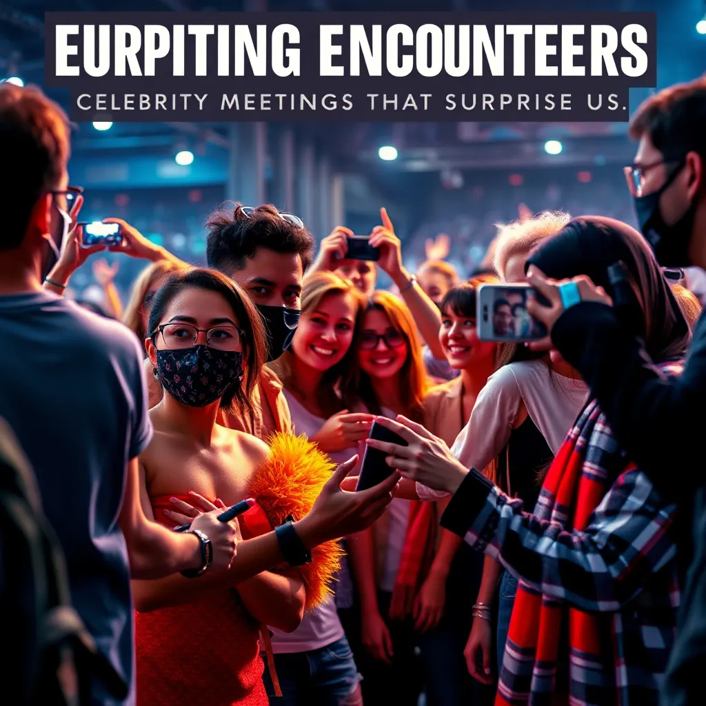 Exciting Encounters: Celebrity Meetings That Surprise Us : LevelUpTalk