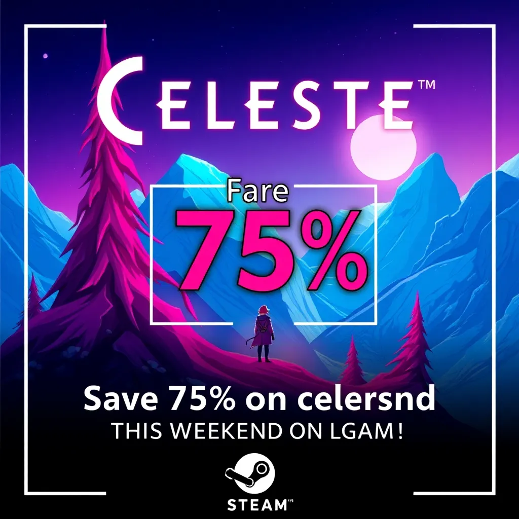 Save 75% on Celeste This Weekend on Steam : LevelUpTalk