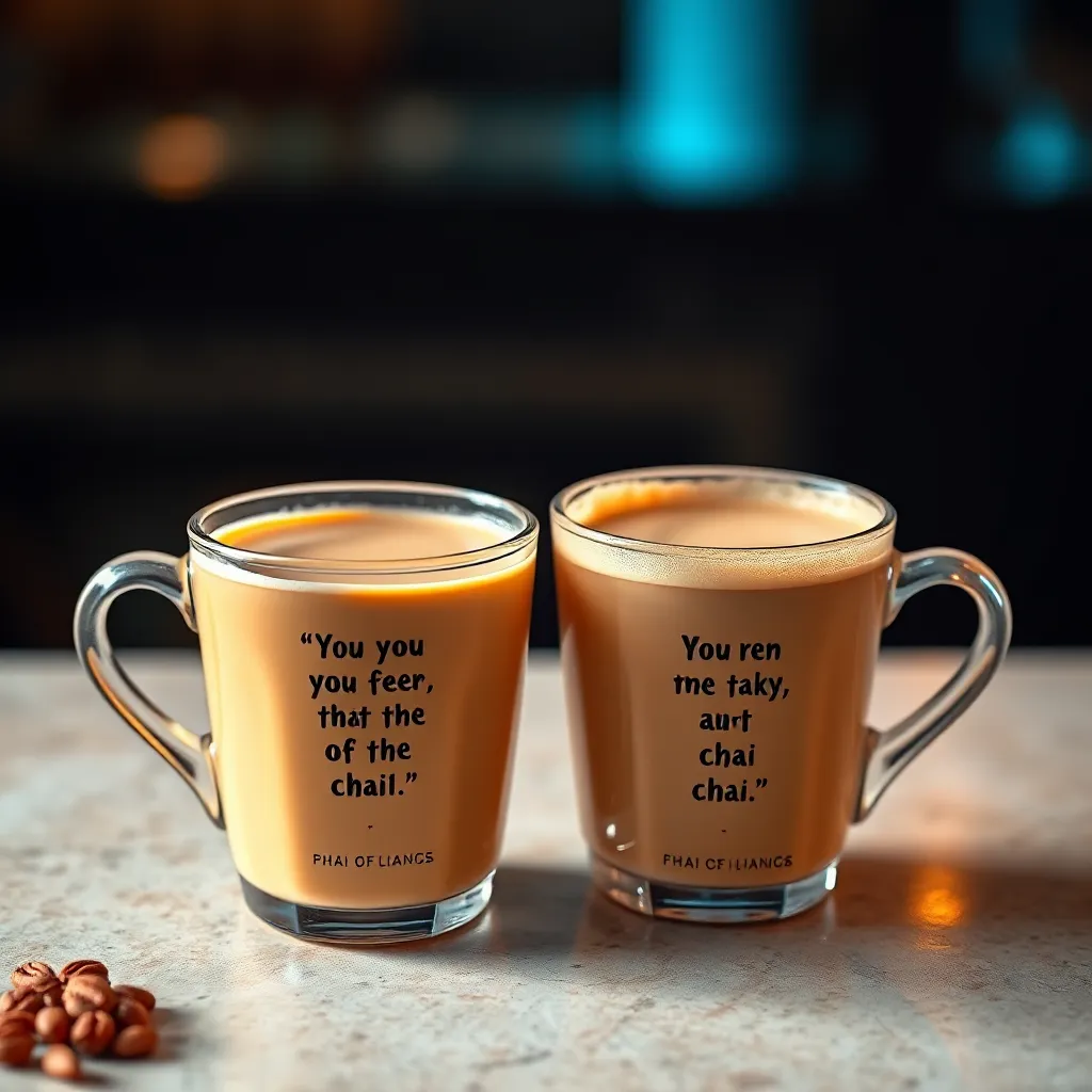 Top Chai Lines That Stir Your Soul and Taste Buds : LevelUpTalk