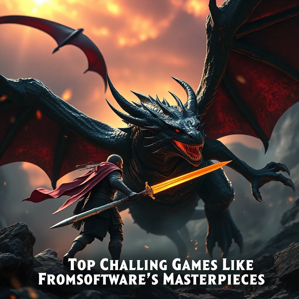 Top Challenging Games Like FromSoftware's Masterpieces : LevelUpTalk