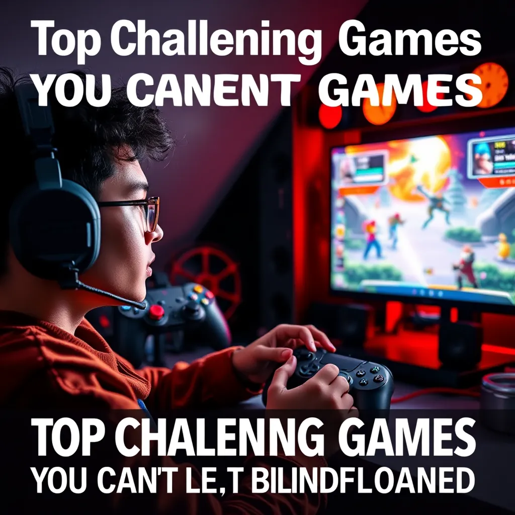 Top Challenging Games You Can't Beat Blindfolded : LevelUpTalk