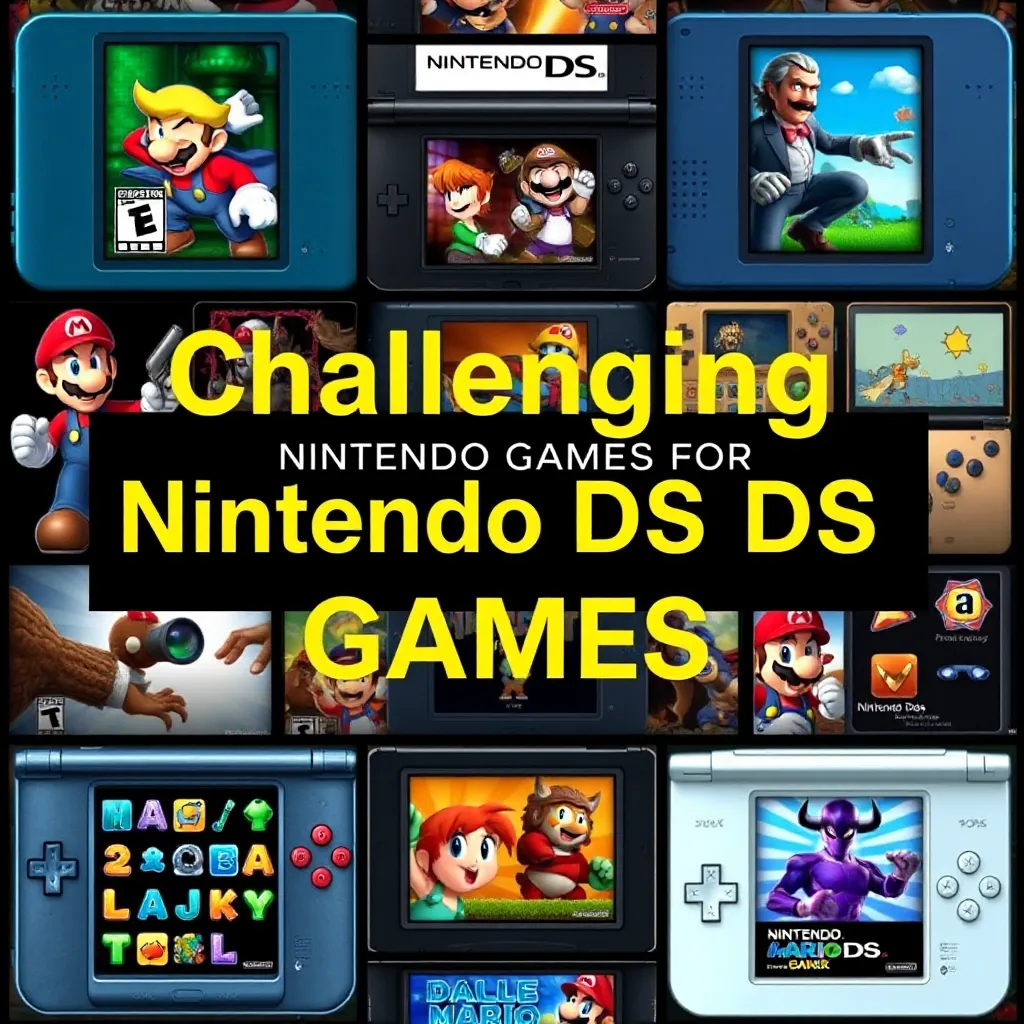 Top Recommended Challenging Games for Nintendo DS Fans : LevelUpTalk