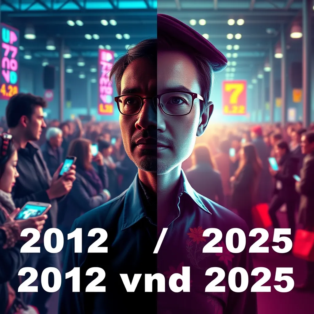 Comparing 2012 and 2025: Key Differences Uncovered : LevelUpTalk