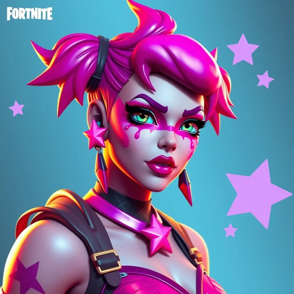 Chappell Roan's Pink Star-Themed Fortnite Designs : LevelUpTalk