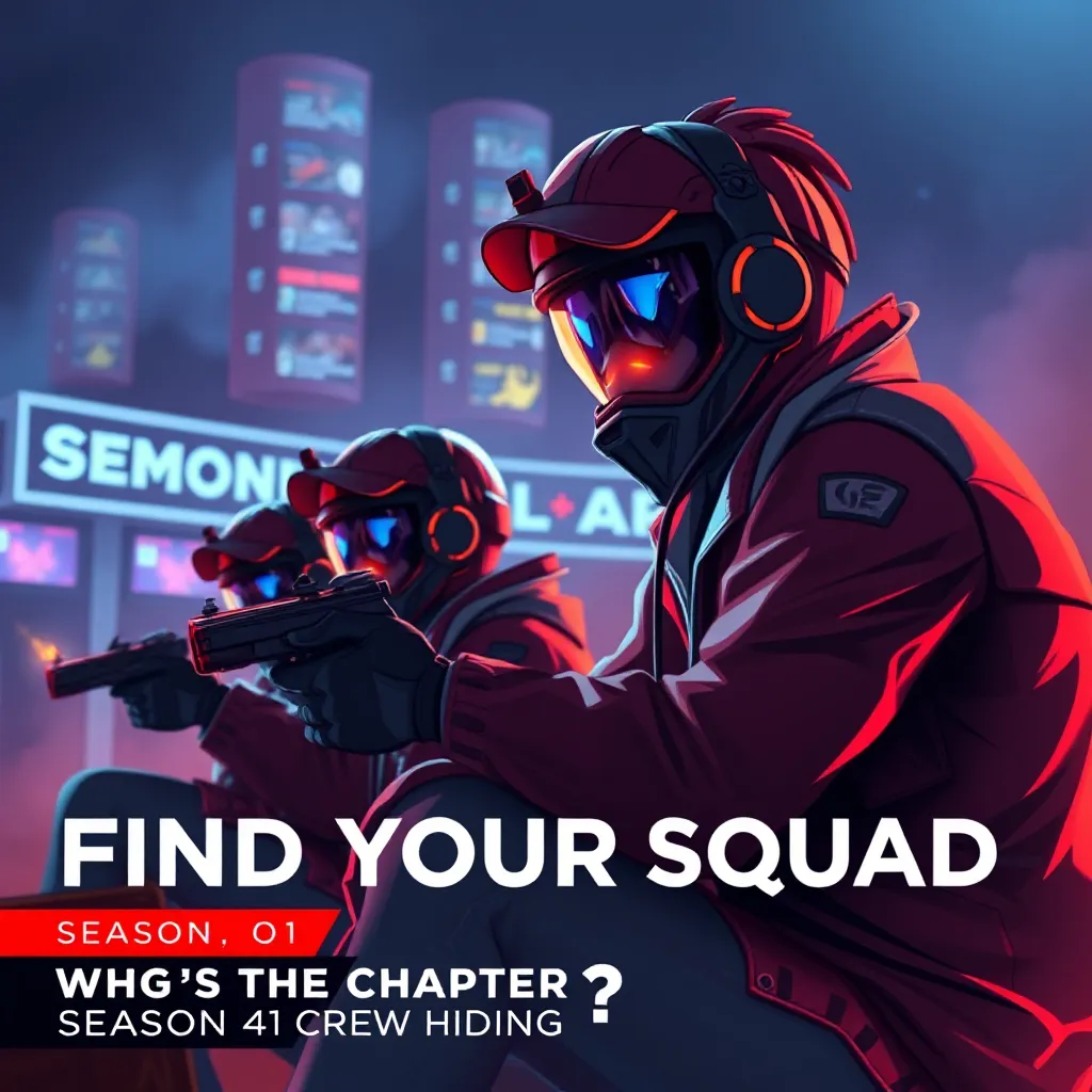 Where's the Chapter 4 Season 1 Crew Hiding? : LevelUpTalk