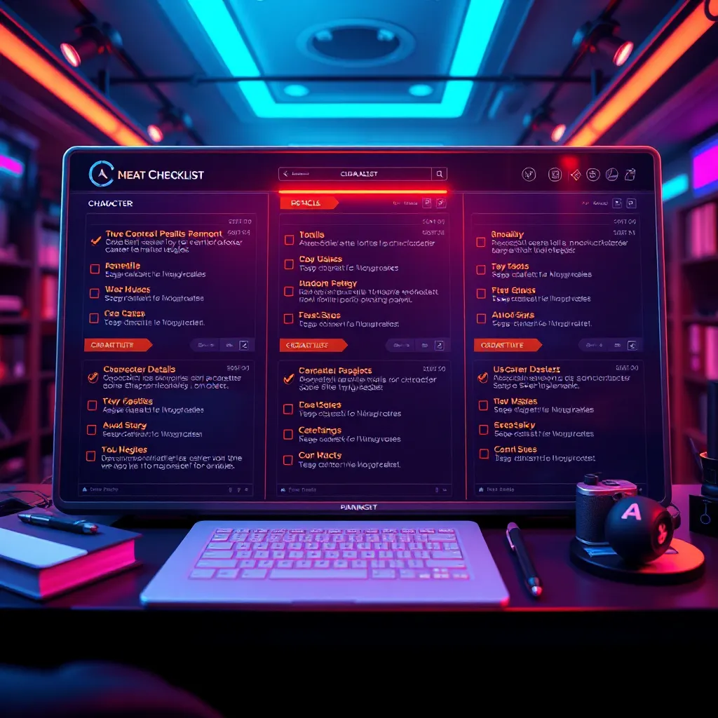 Creating a Dynamic Character Checklist: Step-by-Step Guide : LevelUpTalk