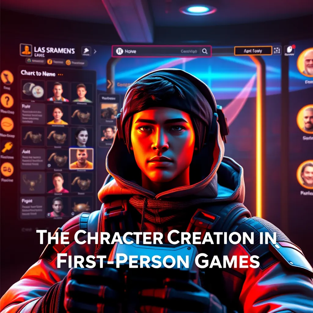 The Impact of Character Creation in First-Person Games : LevelUpTalk