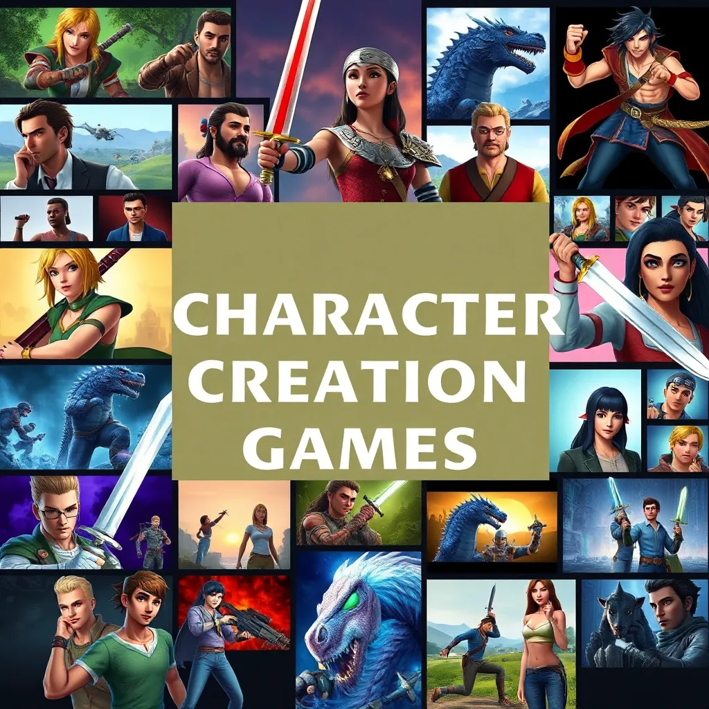 Recommendations Needed for Character-Creating Games : LevelUpTalk