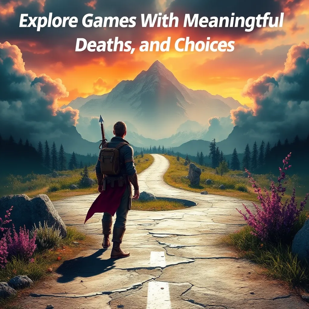 Explore Games with Meaningful Character Deaths and Choices : LevelUpTalk