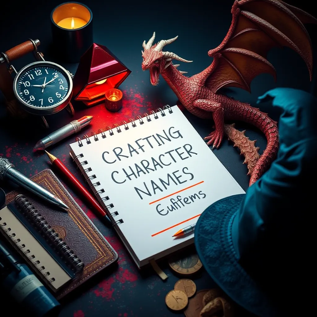 Crafting Unique Character Names for Your Universe : LevelUpTalk