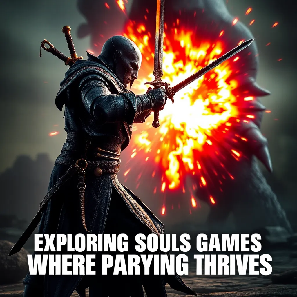 Exploring Souls Games Where Parrying Thrives : LevelUpTalk