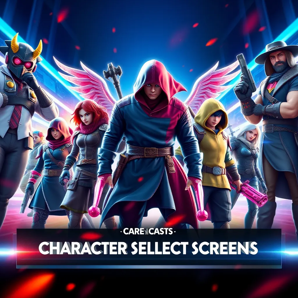 The Most Impressive Character Select Screens Revealed : LevelUpTalk