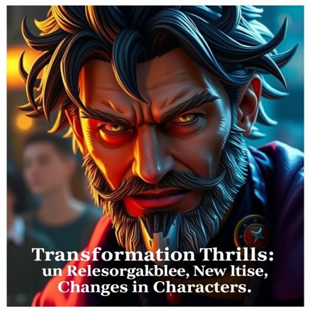Transformation Thrills: Unrecognizable Changes in Characters : LevelUpTalk