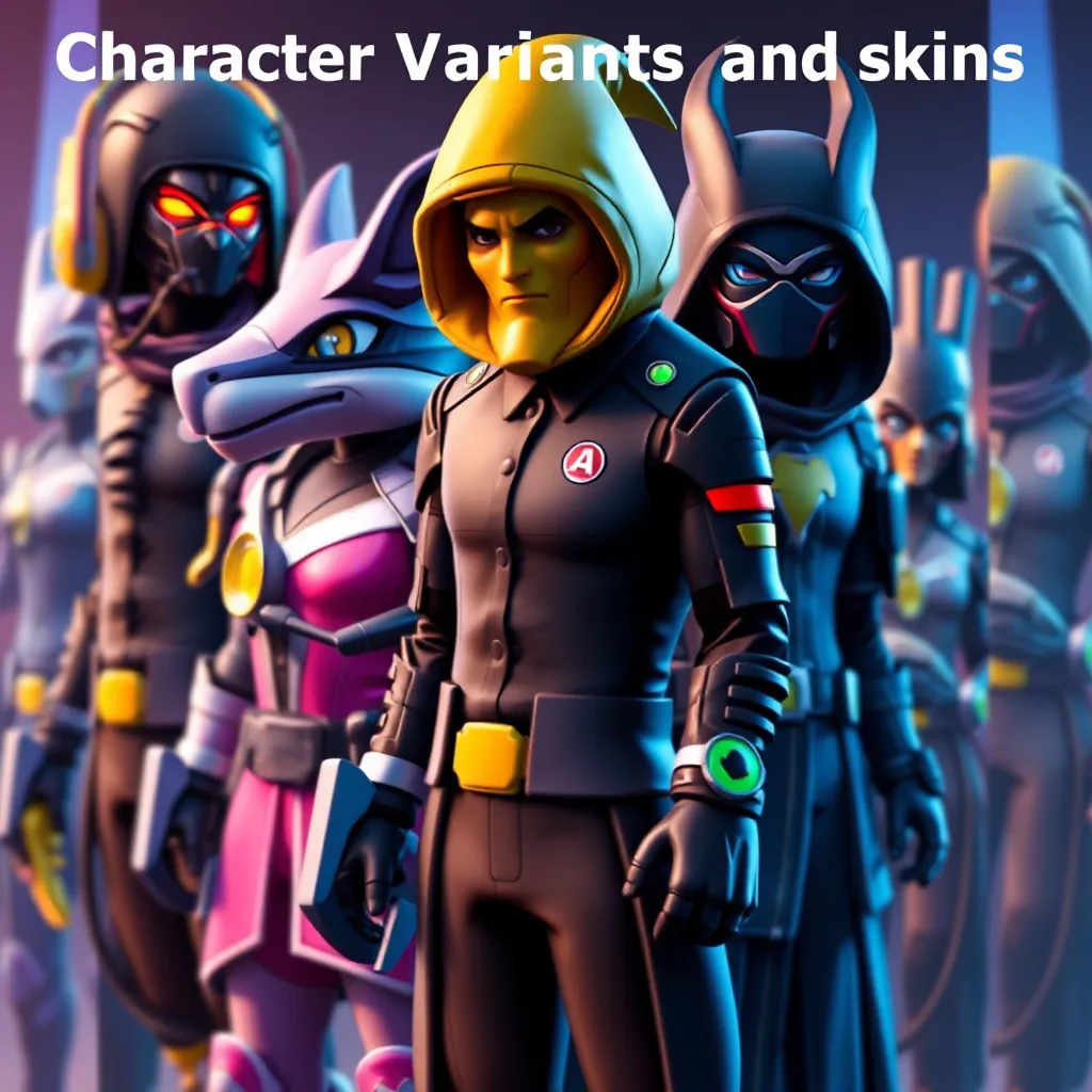 Explore All Character Variants and Skins: Part 2 : LevelUpTalk