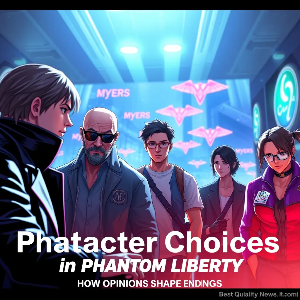 Phantom Liberty Choices: How Opinions Shape Endings : LevelUpTalk