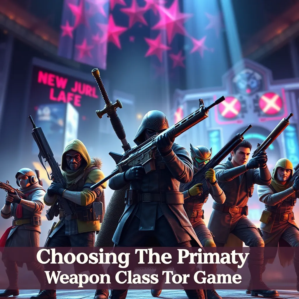 Choosing the Best Primary Weapon Class for Your Game : LevelUpTalk