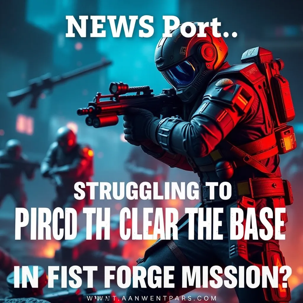 Struggling to Clear the Base in First Forge Mission? : LevelUpTalk