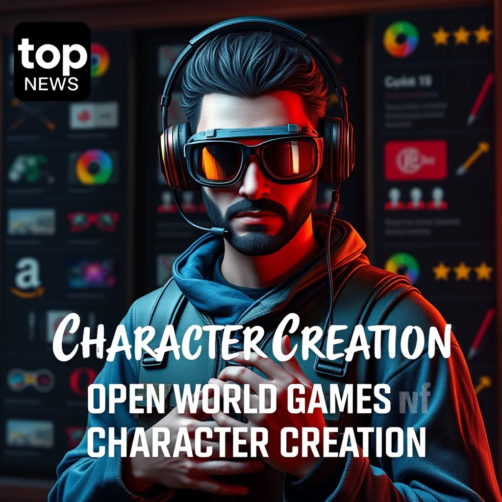 Top 1st Person Open World Games with Character Creation : LevelUpTalk