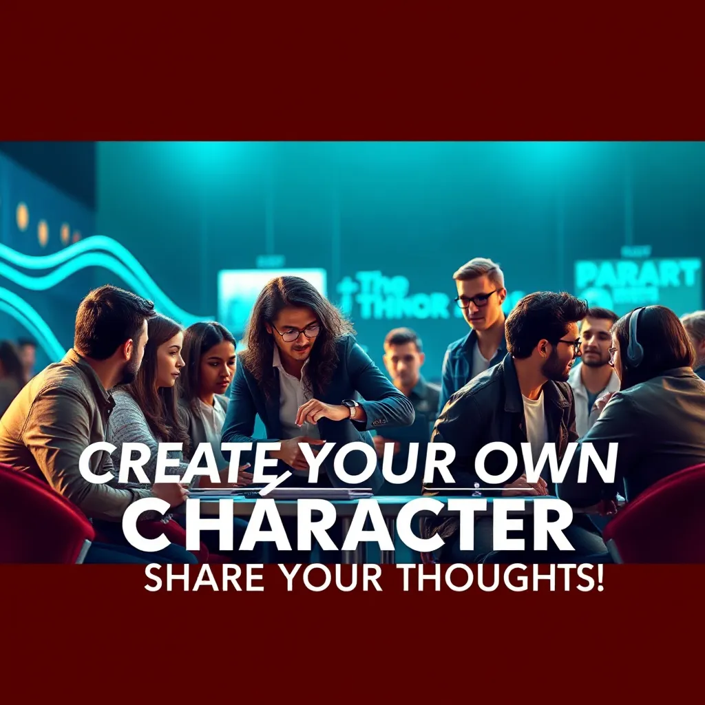 Creating Your Own Character: Share Your Thoughts! : LevelUpTalk