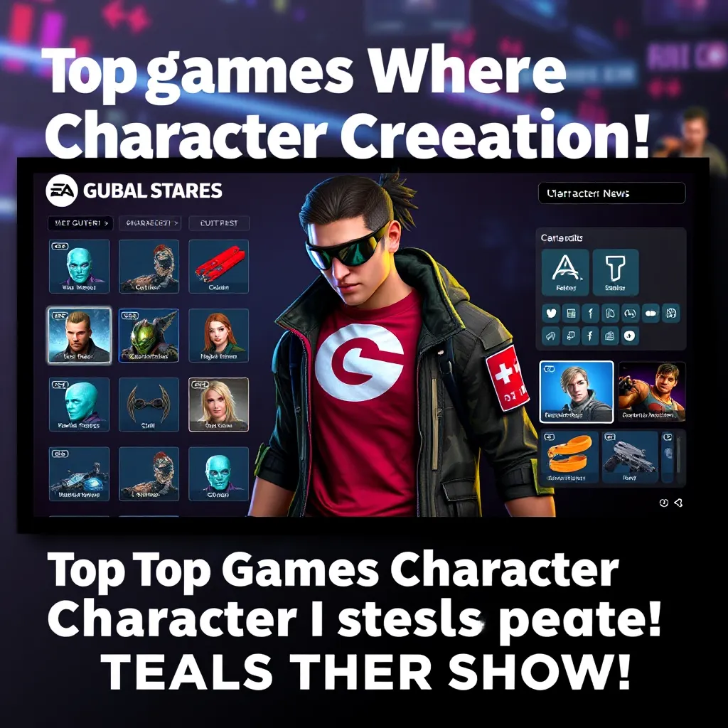 Top Games Where Character Creation Steals the Show! : LevelUpTalk