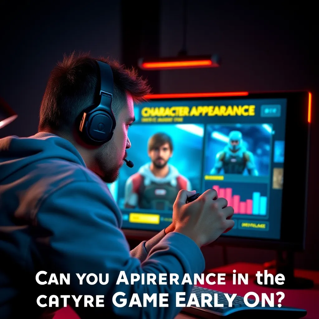 Can You Change Your Appearance in the Game Early On? : LevelUpTalk