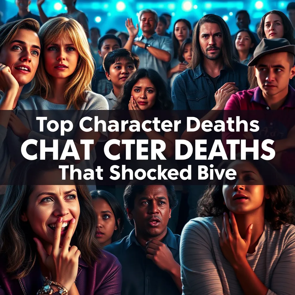 Top Character Deaths That Shocked Fans: A Deep Dive : LevelUpTalk