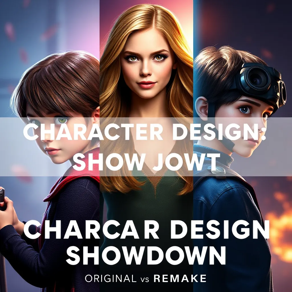 Comparing Character Designs: Original vs Remake : LevelUpTalk