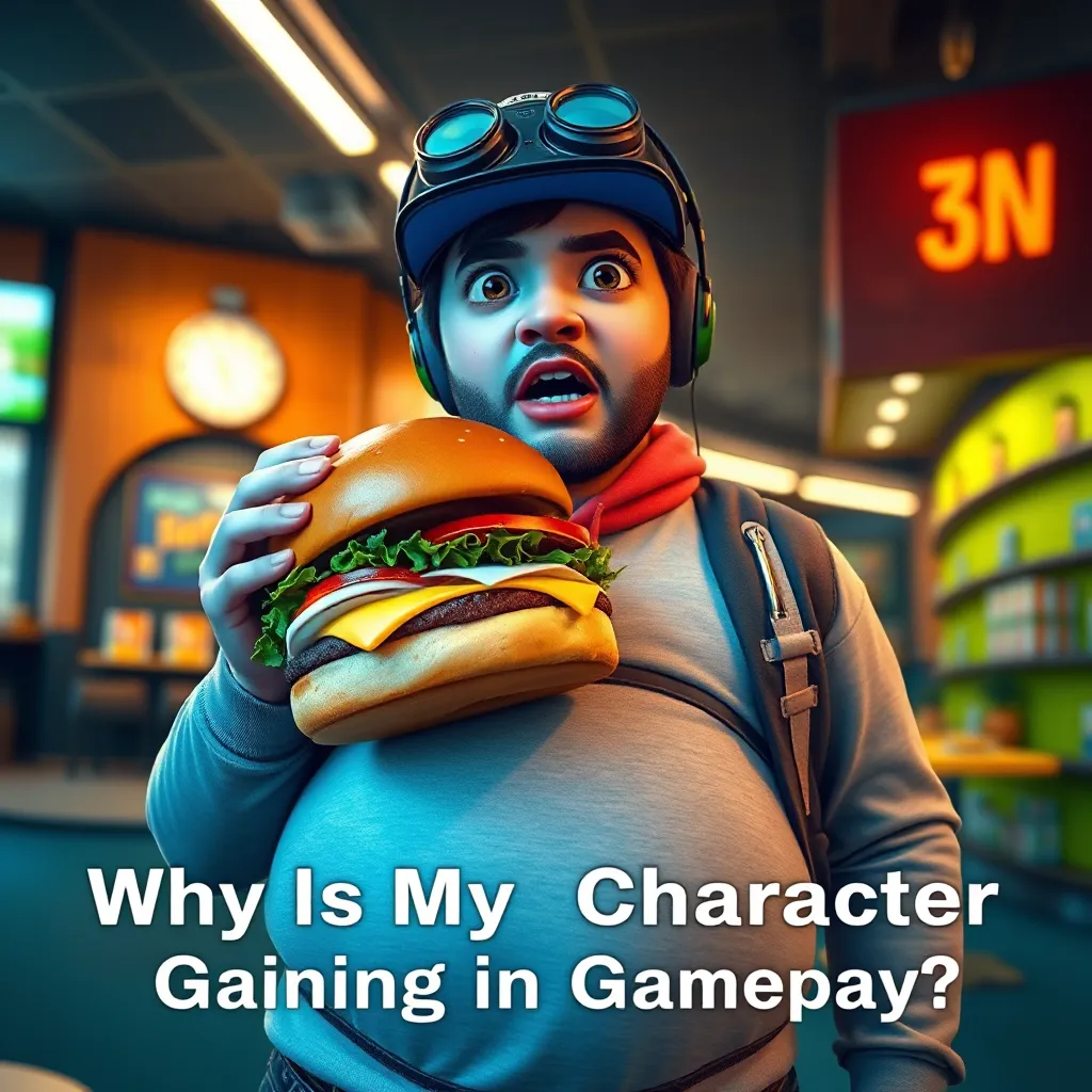 Why Is My Character Gaining Weight in Gameplay? : LevelUpTalk