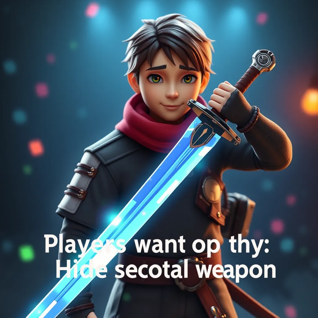 Players Want Option to Hide Second Weapon in Game : LevelUpTalk