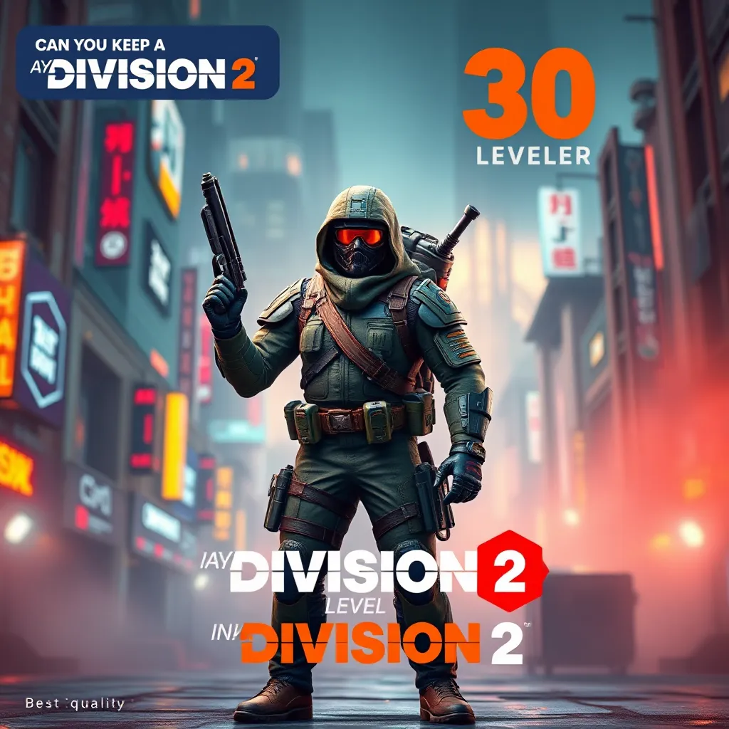 Can You Keep a Character at Level 30 in Division 2? : LevelUpTalk