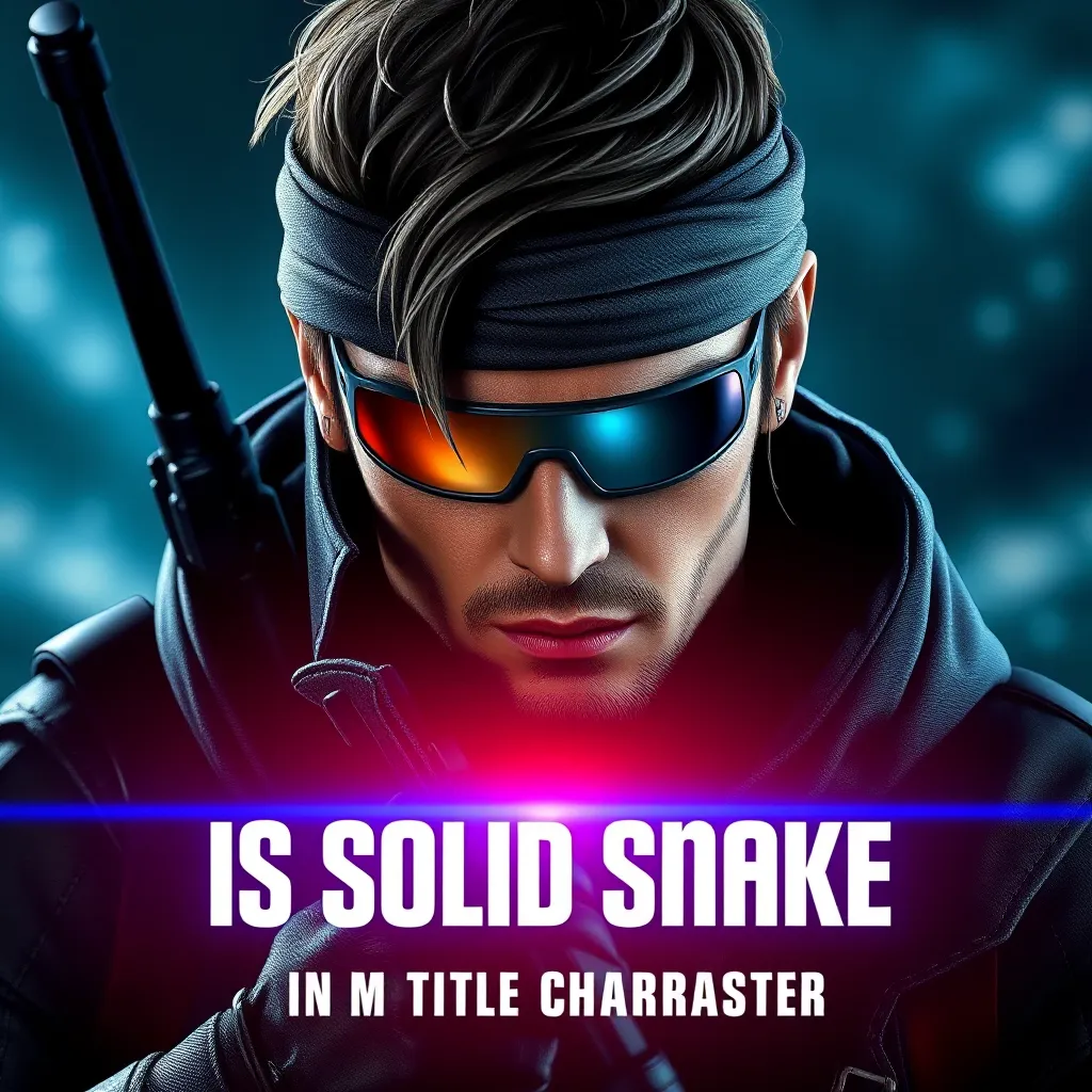 Is Solid Snake This Mystery Character in the Title Screen? : LevelUpTalk