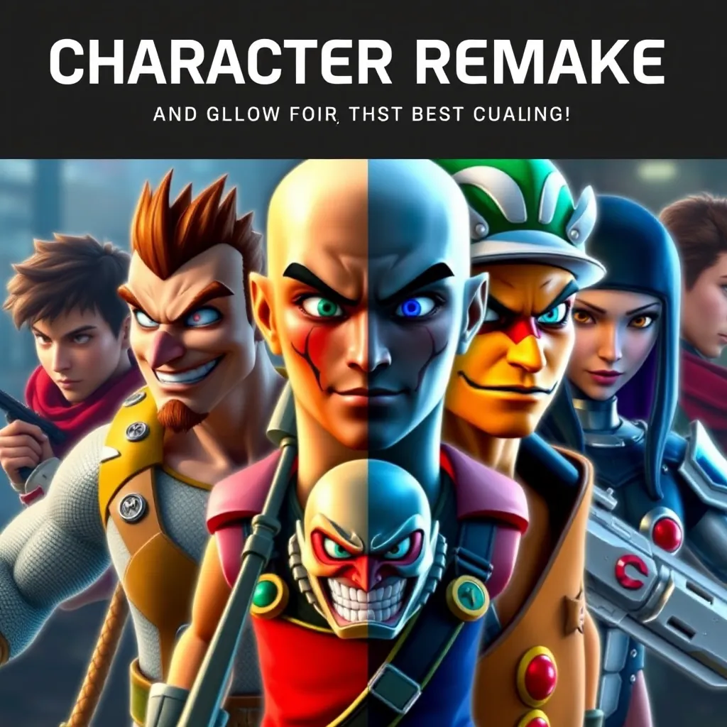 Top Glow Ups in Character Remakes: Your Thoughts? : LevelUpTalk