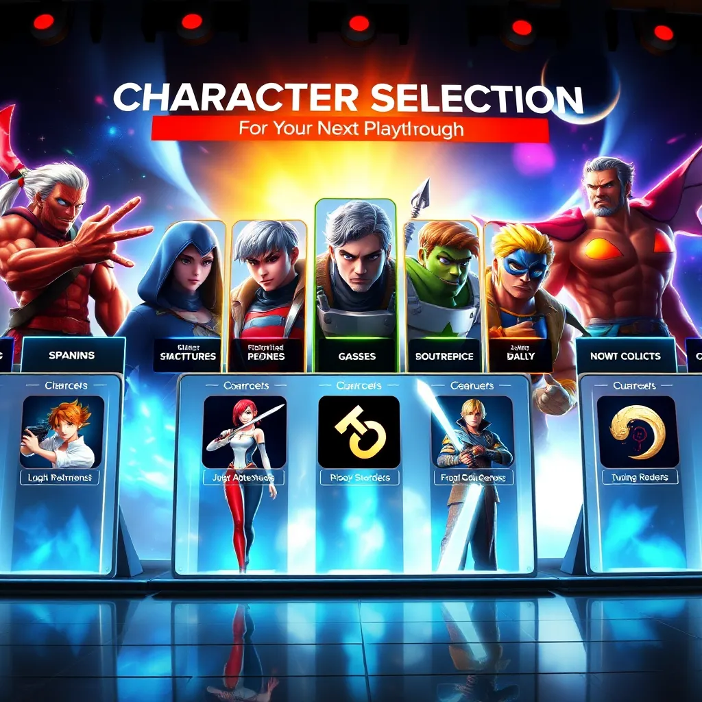 Choosing the Best Character for Your Next Playthrough : LevelUpTalk