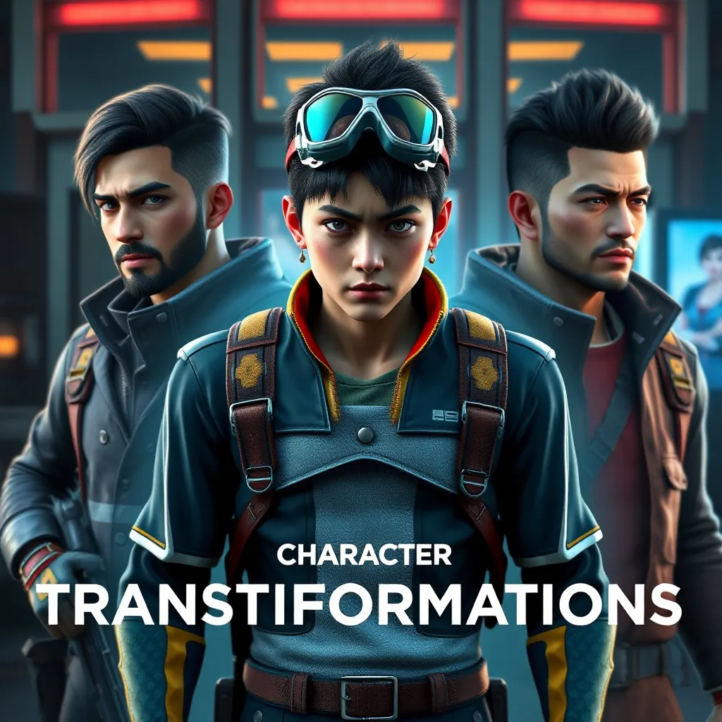 Character Transformations Through Multiple Playthroughs : LevelUpTalk