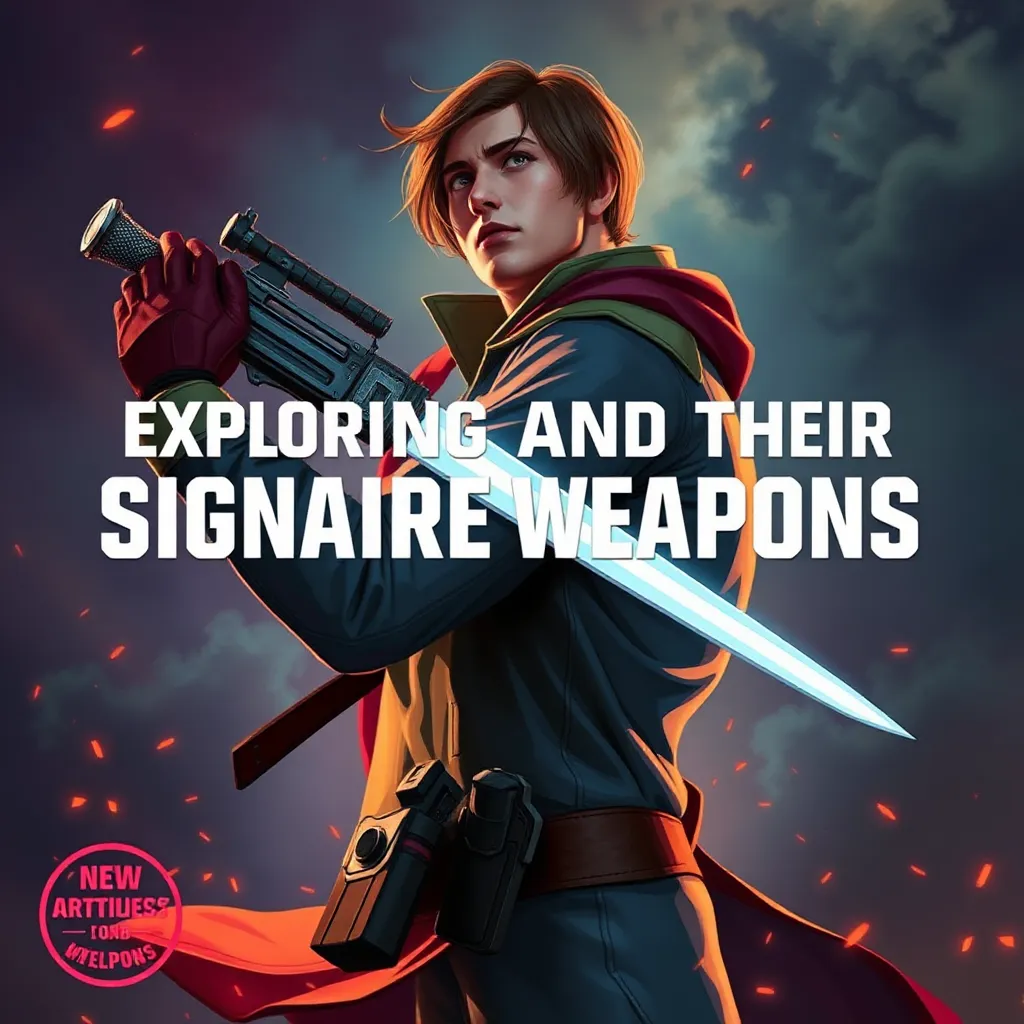 Exploring Characters and Their Signature Weapons in Series : LevelUpTalk