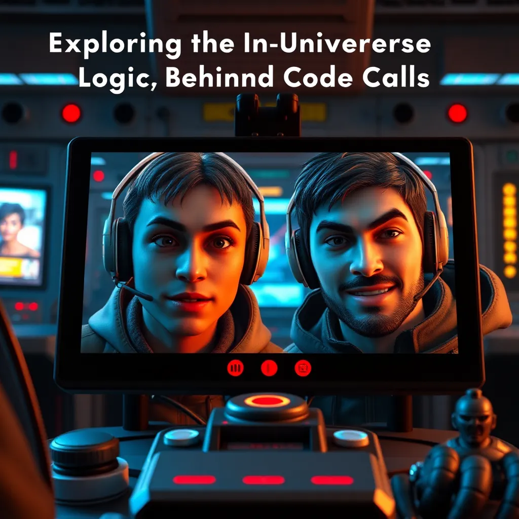 Exploring the In-Universe Logic Behind Codec Calls : LevelUpTalk
