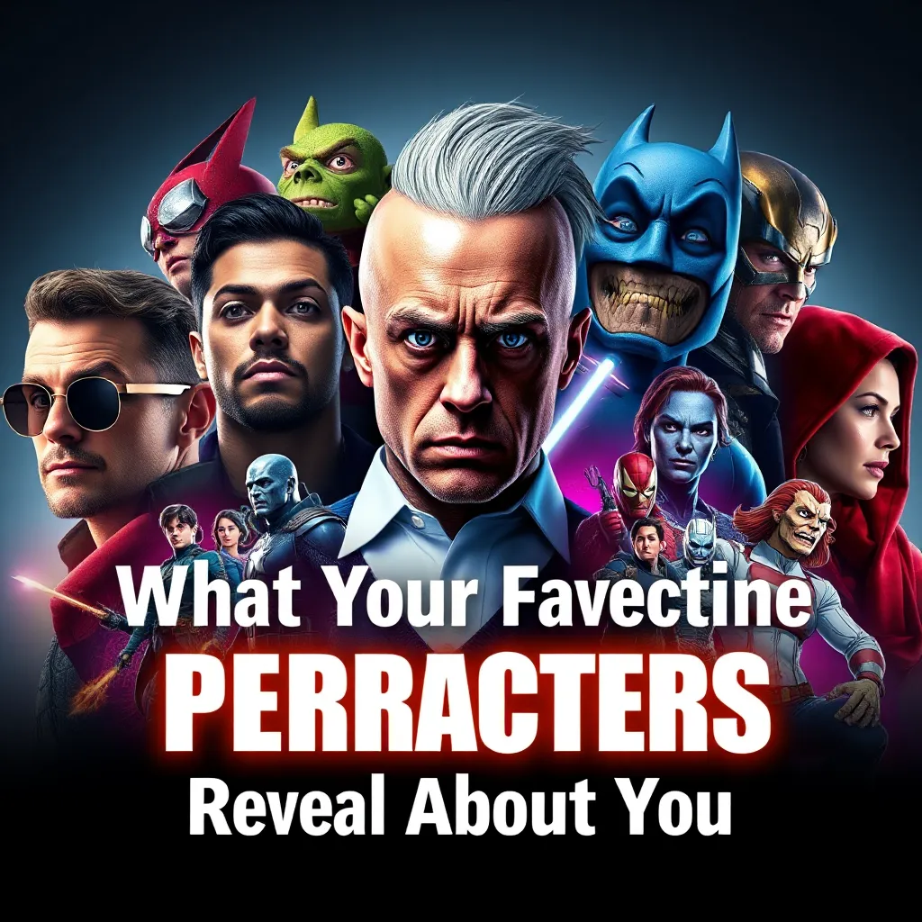 What Your Favorite Characters Reveal About You : LevelUpTalk
