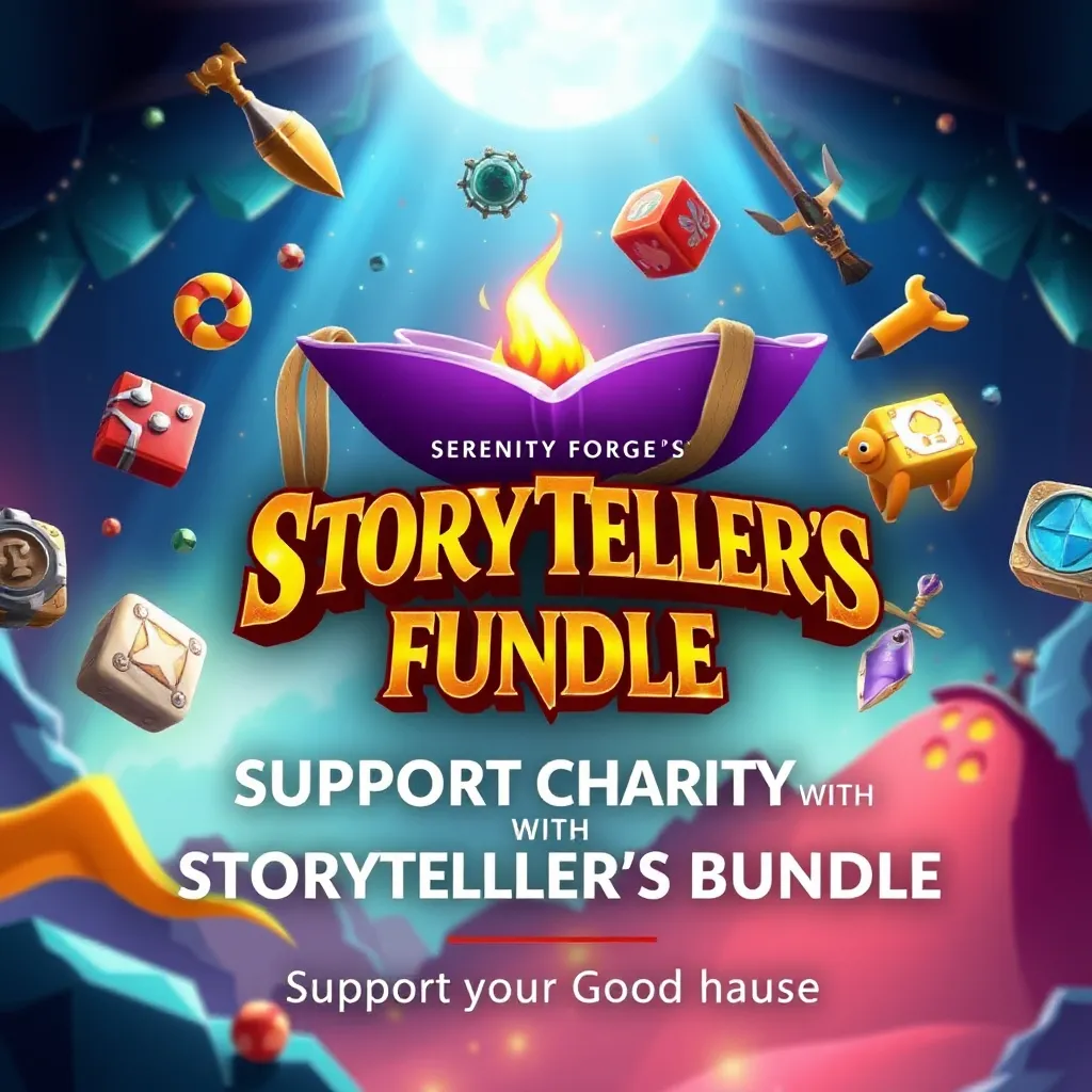 Support Charity with Serenity Forge Storyteller's Bundle : LevelUpTalk