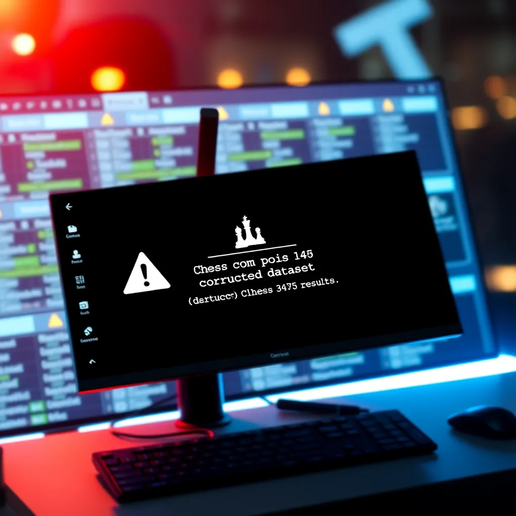 Chess.com Code 3475 Returns Corrupted Dataset Results : LevelUpTalk