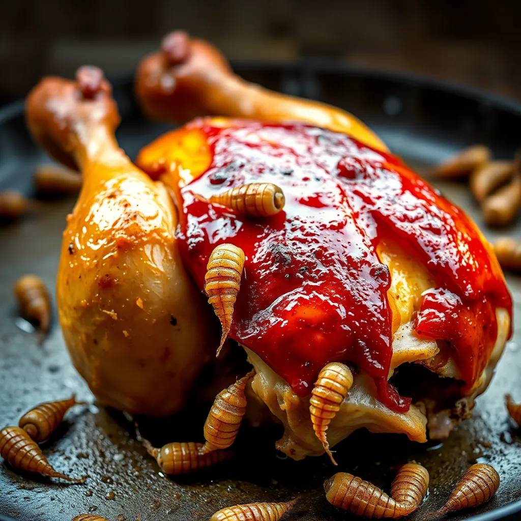 Left Chicken Overnight? Extra Protein With Maggots? : LevelUpTalk