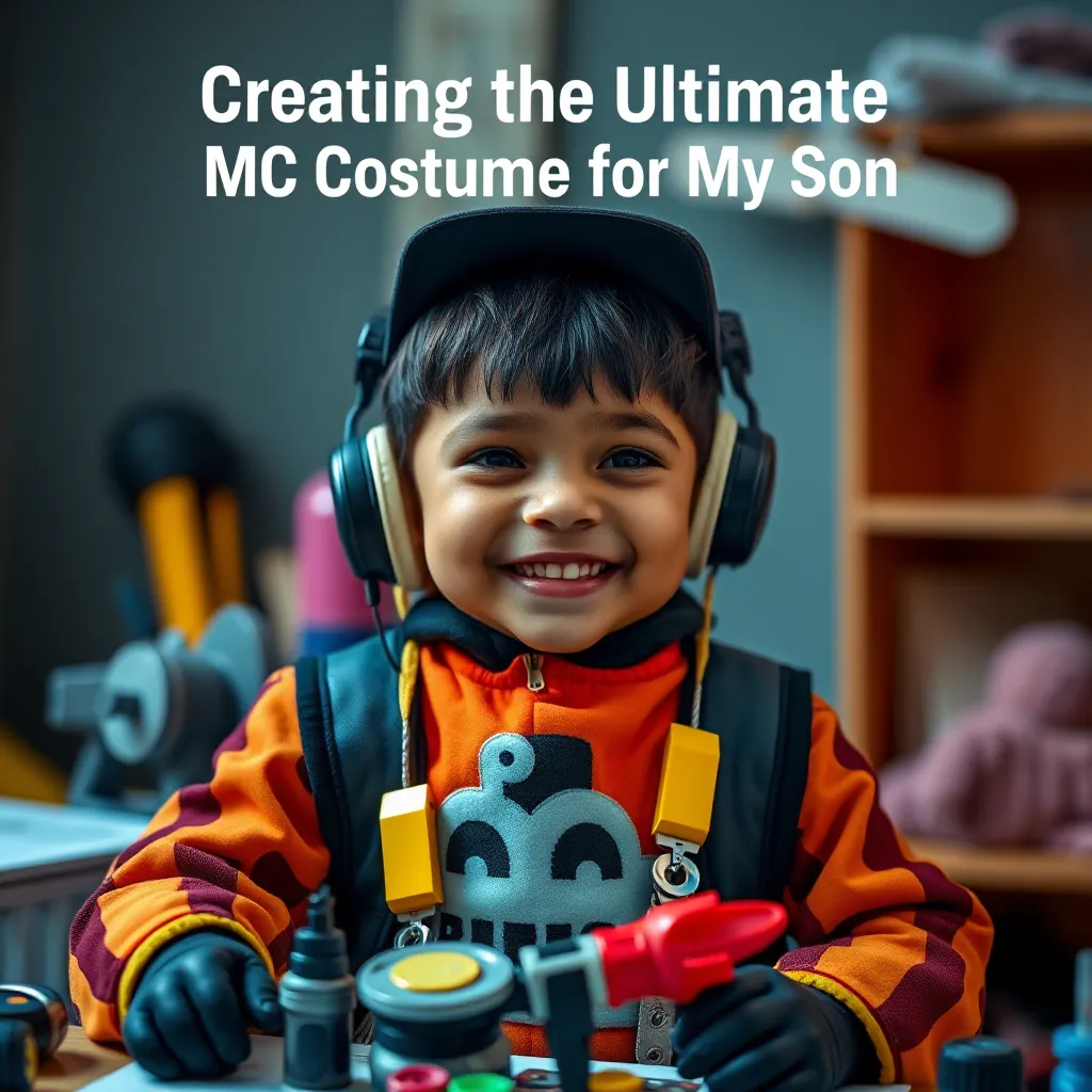 Creating the Ultimate MC Costume for My Son : LevelUpTalk