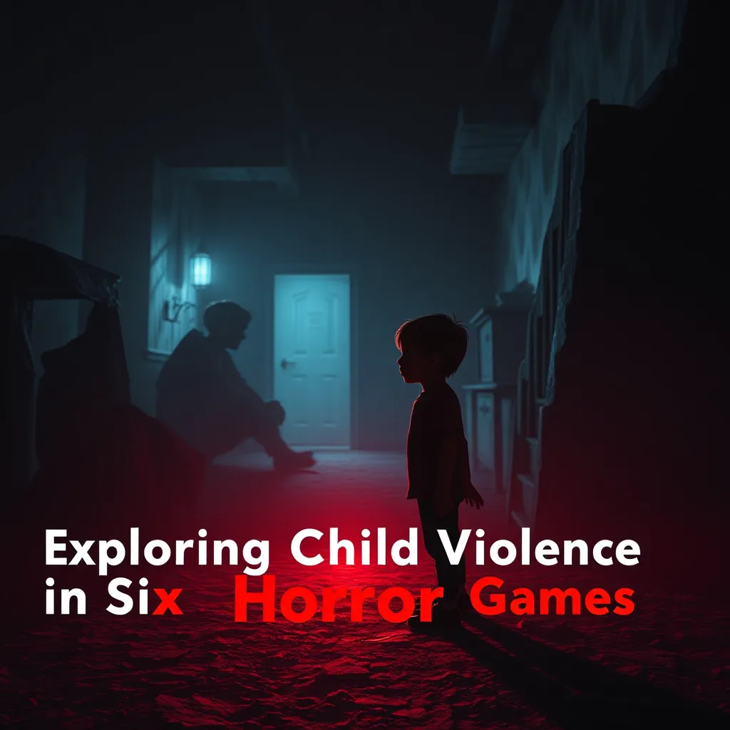 Exploring Child Violence in Six Notorious Horror Games : LevelUpTalk