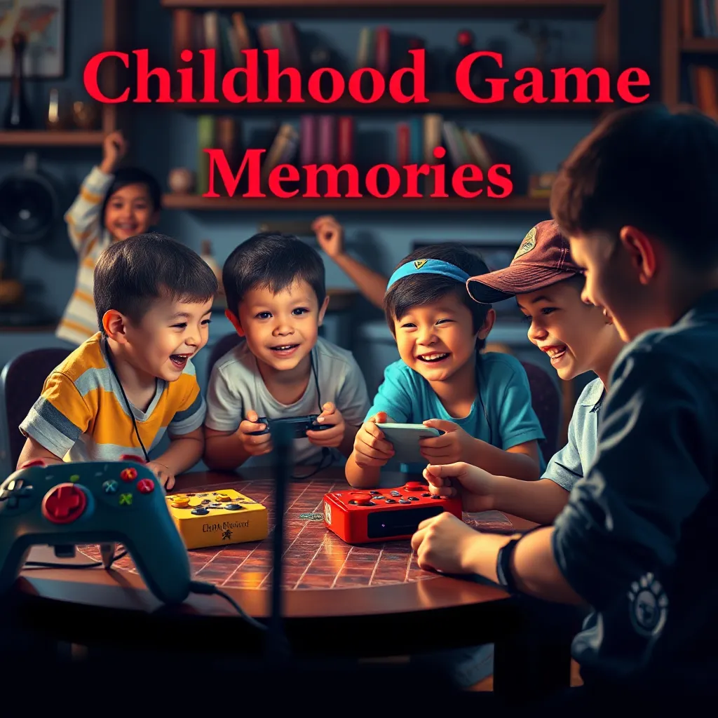 Memories of Childhood Gaming: A Vague Journey : LevelUpTalk